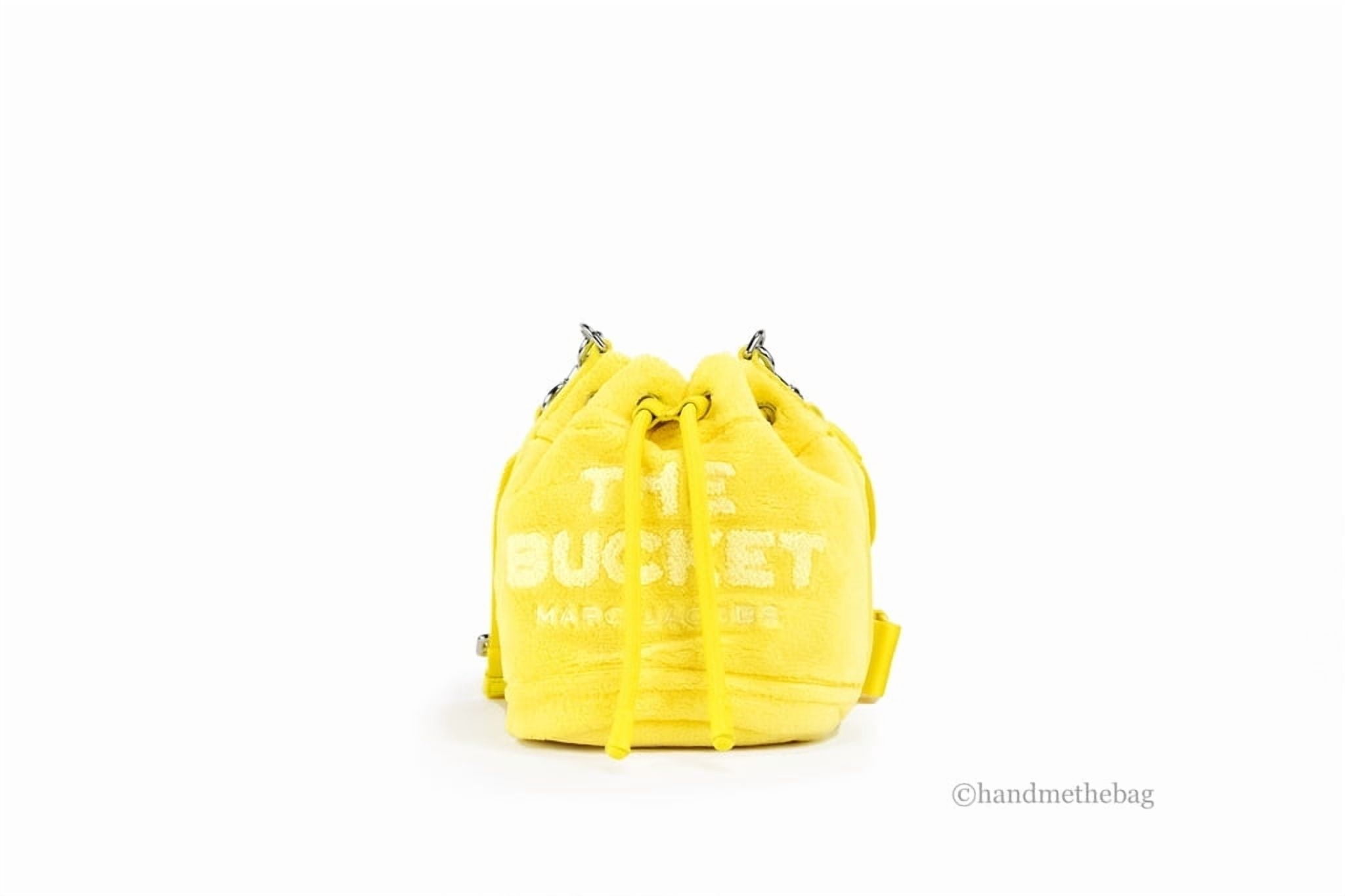 Marc Jacobs Terry The Bucket Bag Yellow Small Soft Terry Fabric ...