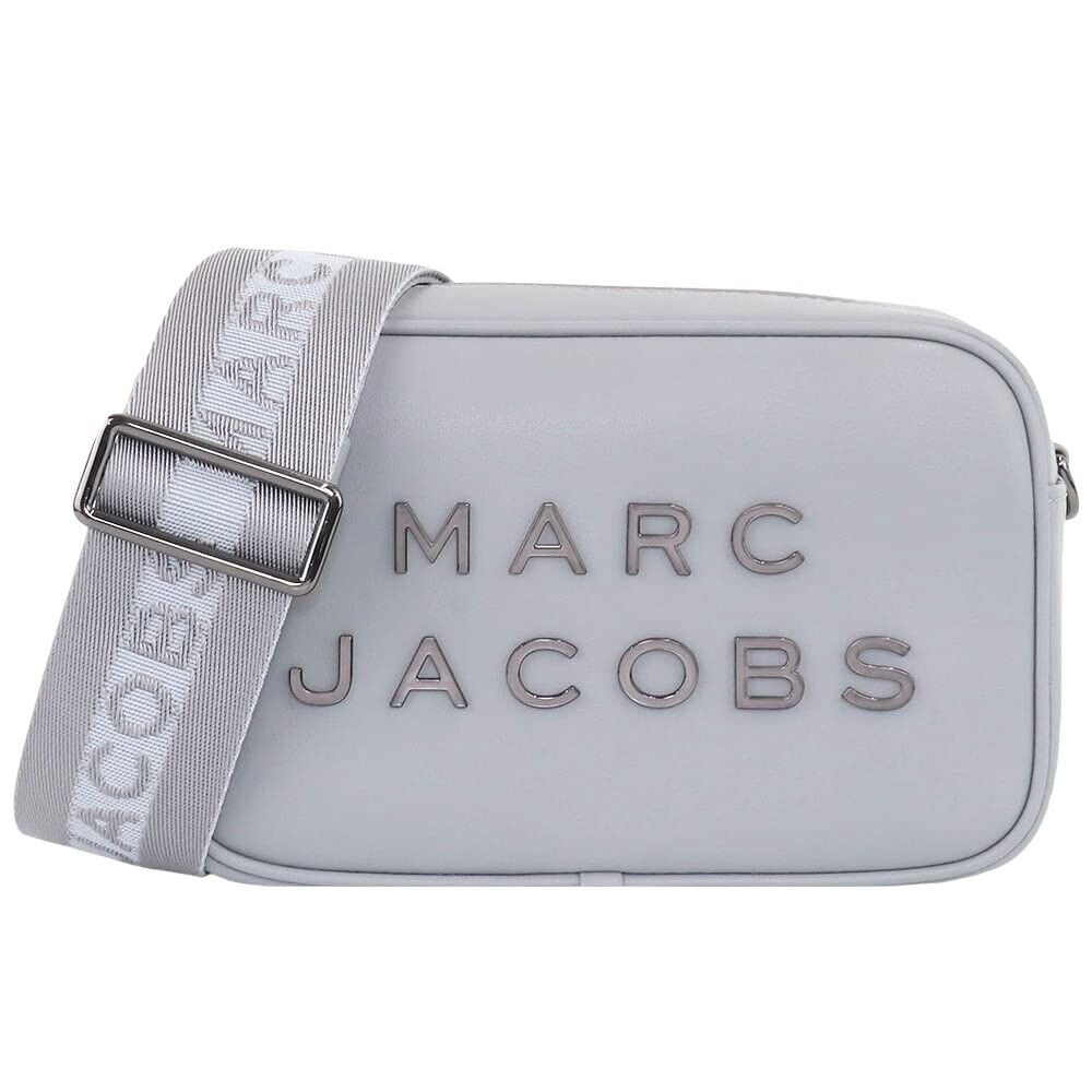 Marc Jacobs The Flash Rock Grey Smooth Leather Embossed Camera ...