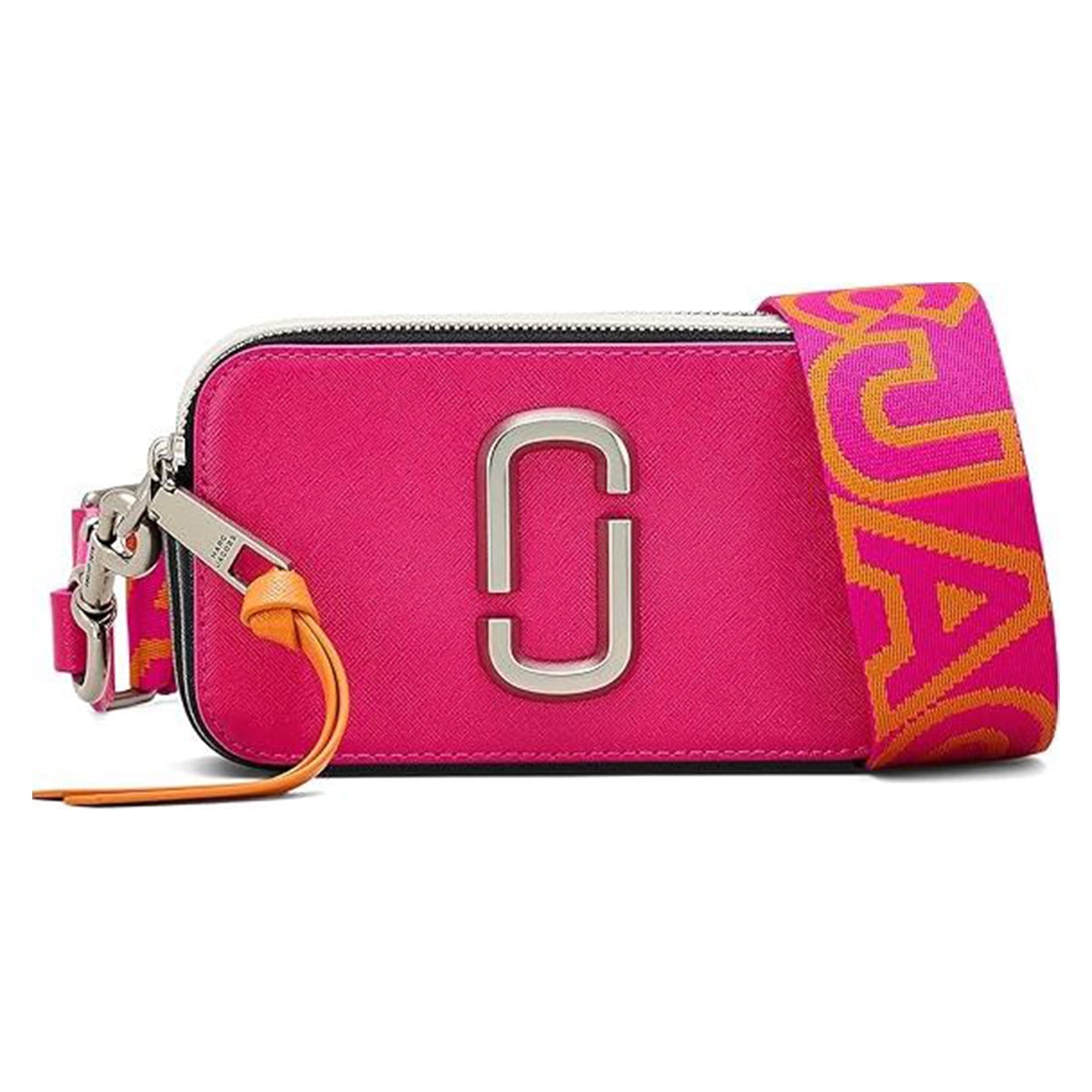Marc Jacobs Women's The Snapshot Bag One Size Hot Pink Multi ...