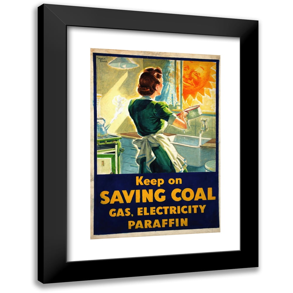 Marc Stone 17x24 Black Modern Framed Museum Art Print Titled - Keep on ...