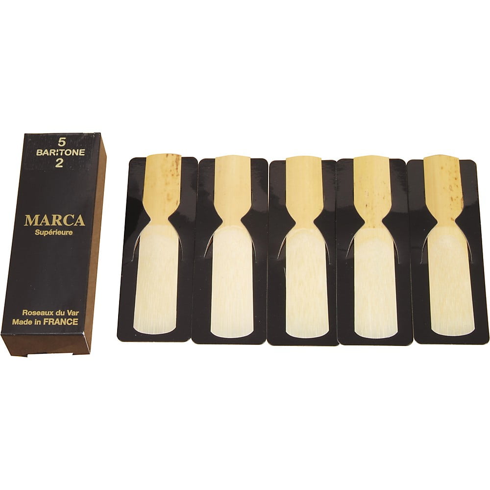 Marca Superieure Baritone Saxophone Reeds 3, Box Of 5 - Walmart.com
