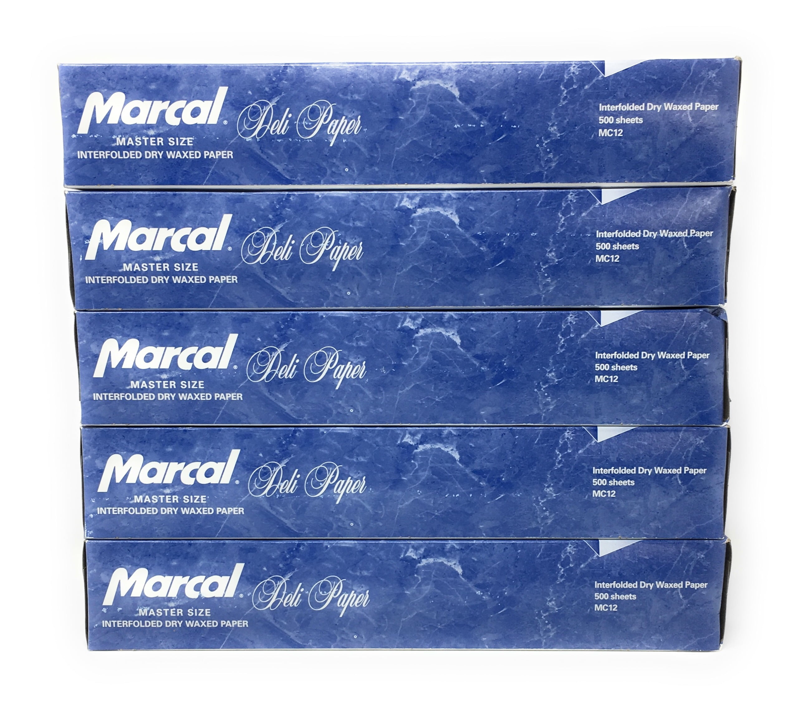 Marcal Deli Wrap Wax Paper, Sandwich & Freezer Kitchen Wrappers, 12 x ...