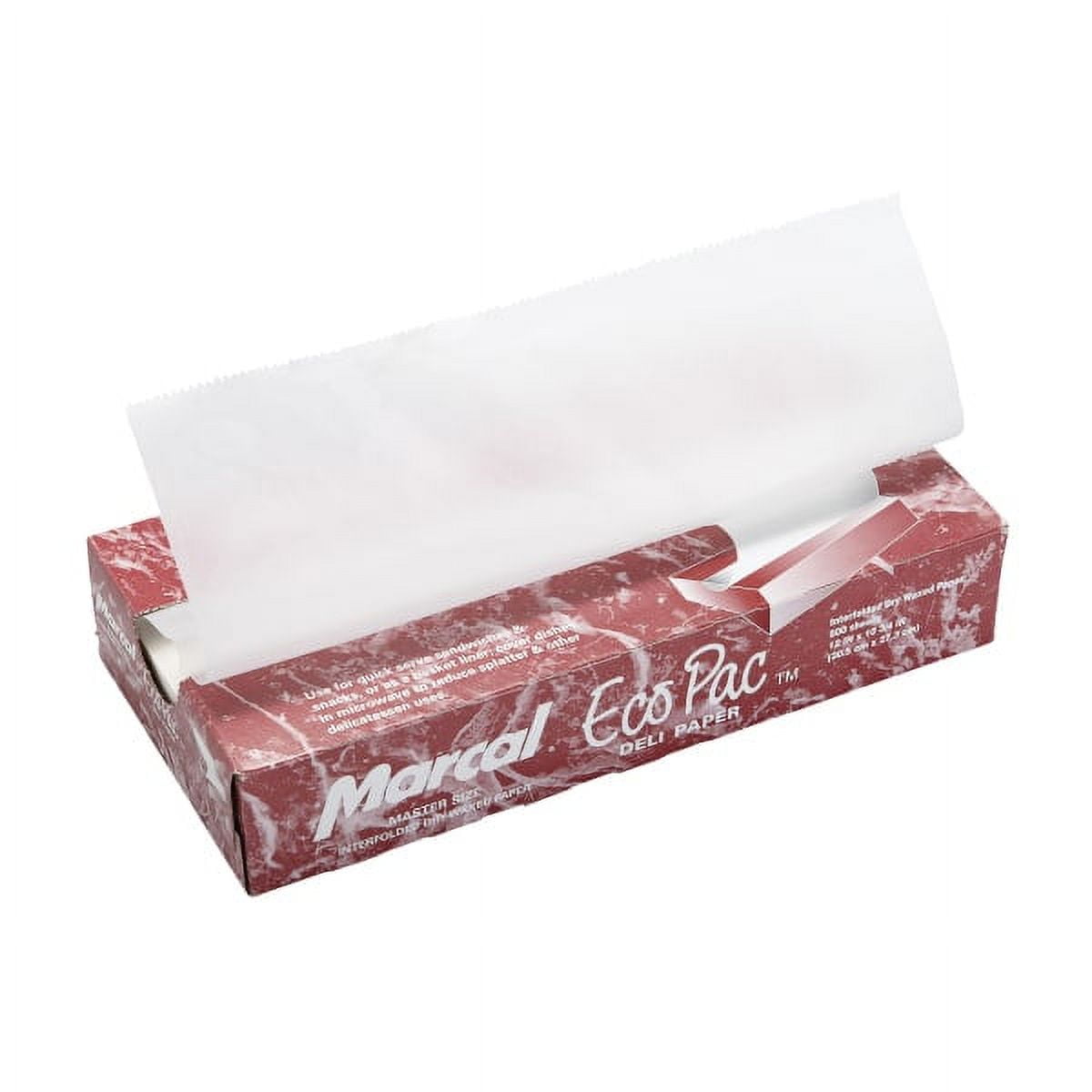Marcal® Paper Mills Eco-Pac Natural Interfolded Dry Wax Paper Sheets ...