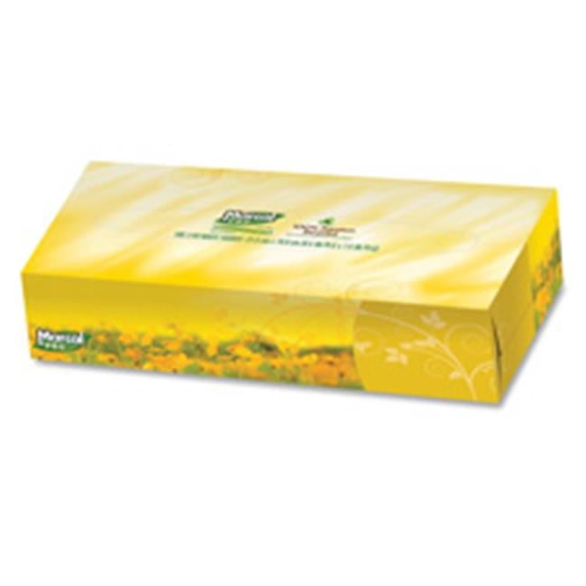 Marcal Paper Mills, Inc Facial Tissue,2-Ply,Soft,4.5 in. x 8.6 in. x 1. ...