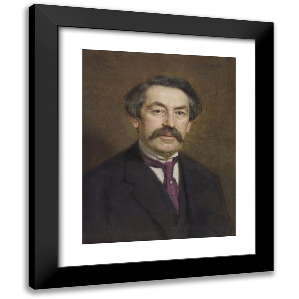 Marcel Baschet 12x14 Black Modern Framed Museum Art Print Titled ...