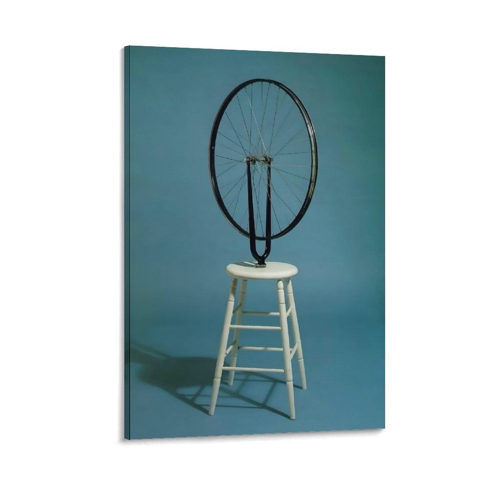 Marcel Duchamp Print Painting Bicycle Wheel Room Aesthetic Poster Print ...