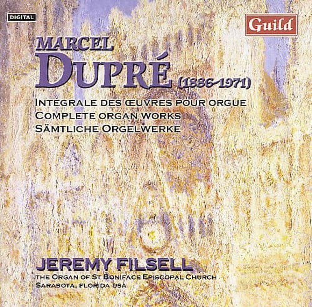Marcel Dupre - Complete Organ Works 8: Psalm Xviii / Vision Op 44 ...