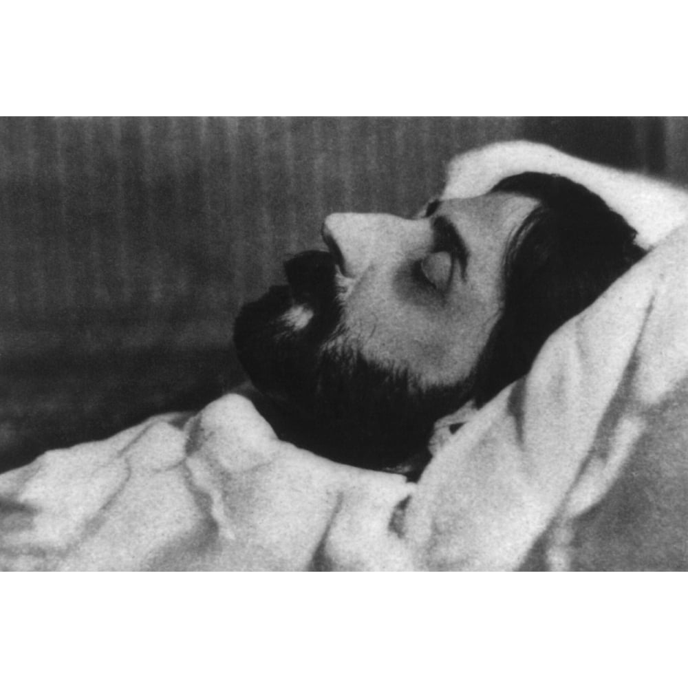 Marcel Proust On His Death Bed In 1922. He Died While Still Working On ...