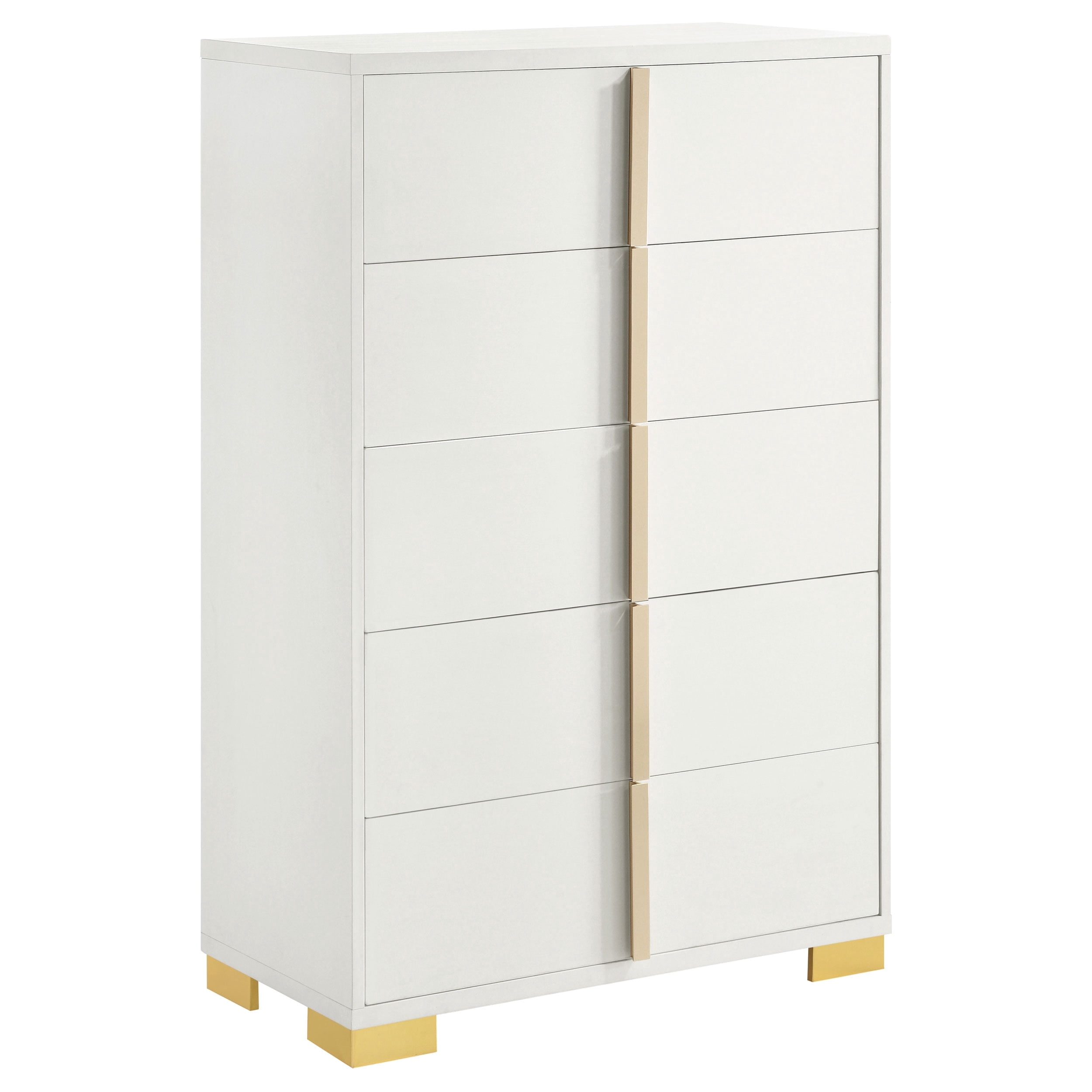 Marceline 5-drawer Bedroom Chest White - Walmart.com