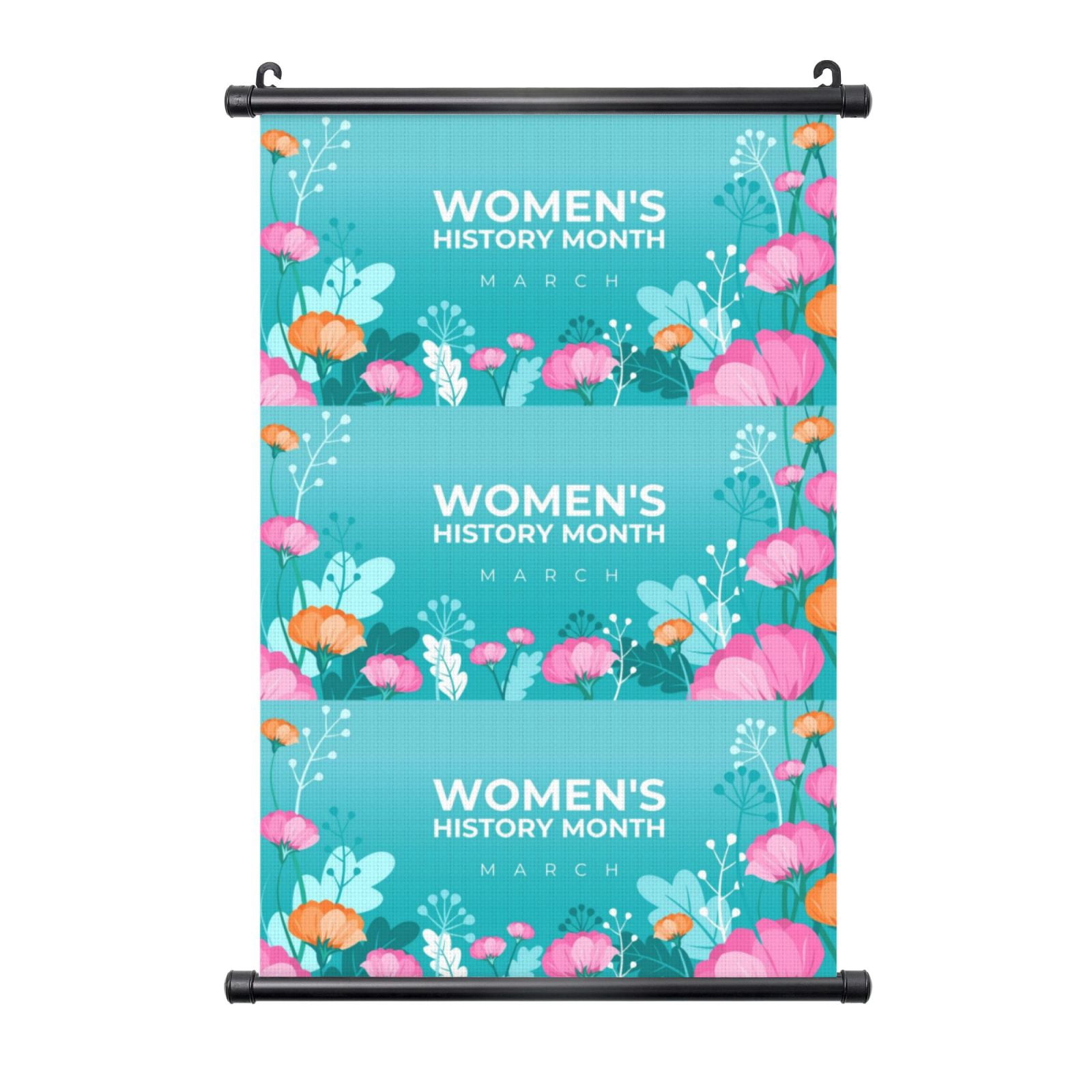 March Is Women'S Hi-story Month Poster Wall Art Banner Backdrop Prints ...
