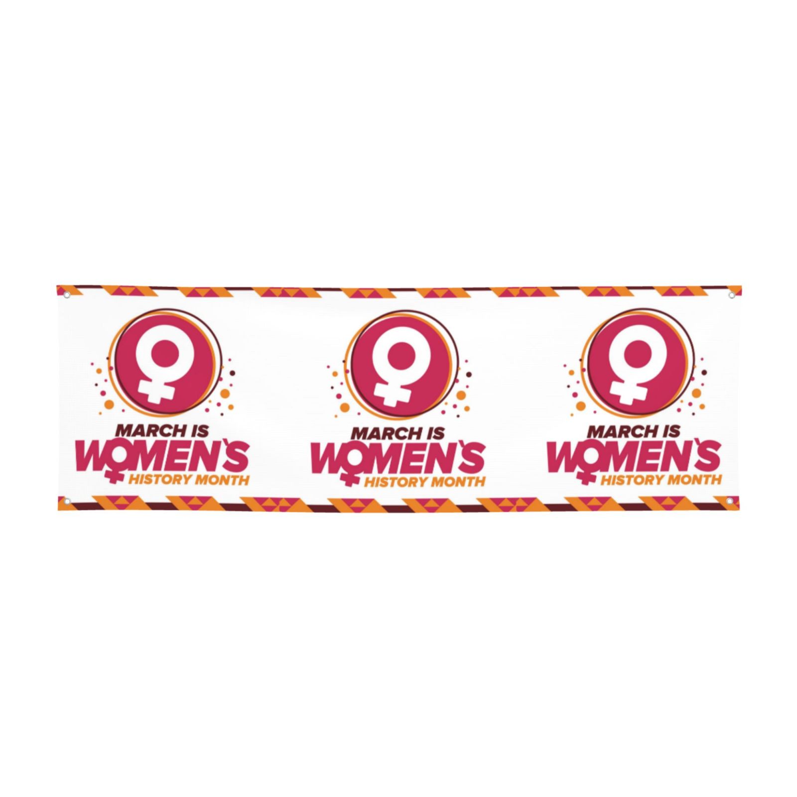 March Is Women'S History Month Large Banner Party Decorations Sign ...