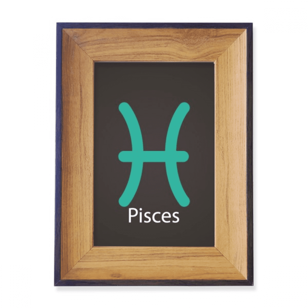 March Pisces Constellation Pattern Photo Frame Exhibition Display Art ...