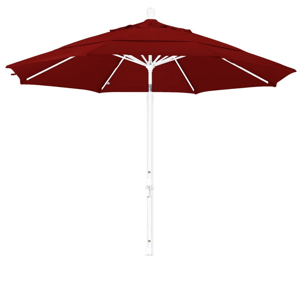 March Products GSCU118170-SA40-DWV 11 ft. Aluminum Market Umbrella ...