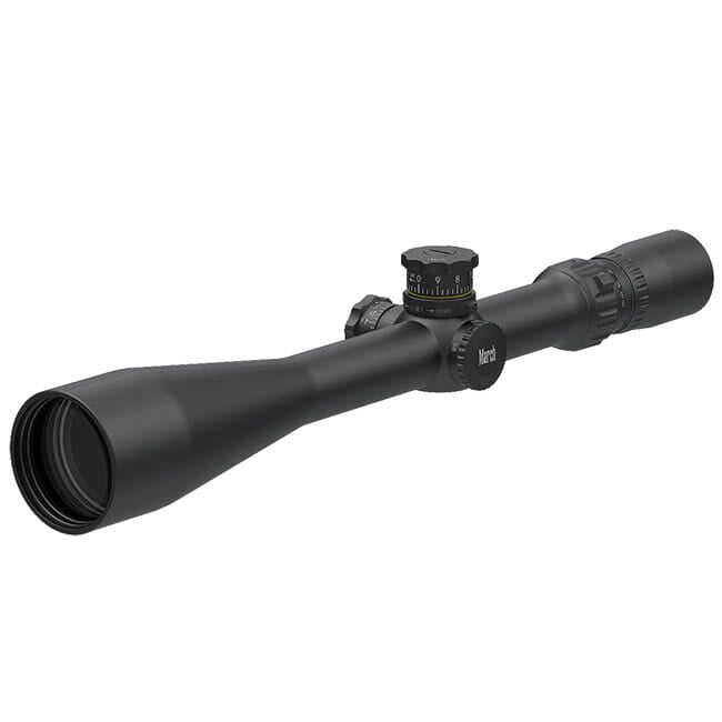 March Sporting 10-60x52mm Riflescope, CH Reticle, 1/8 MOA Adjustments ...