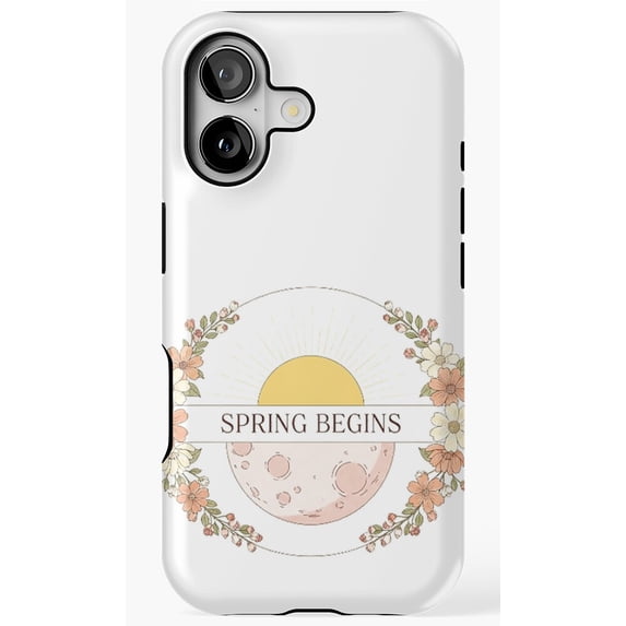 March Spring Begins Nature Design Phone Case for iPhone 11 12 13 14 15 ...
