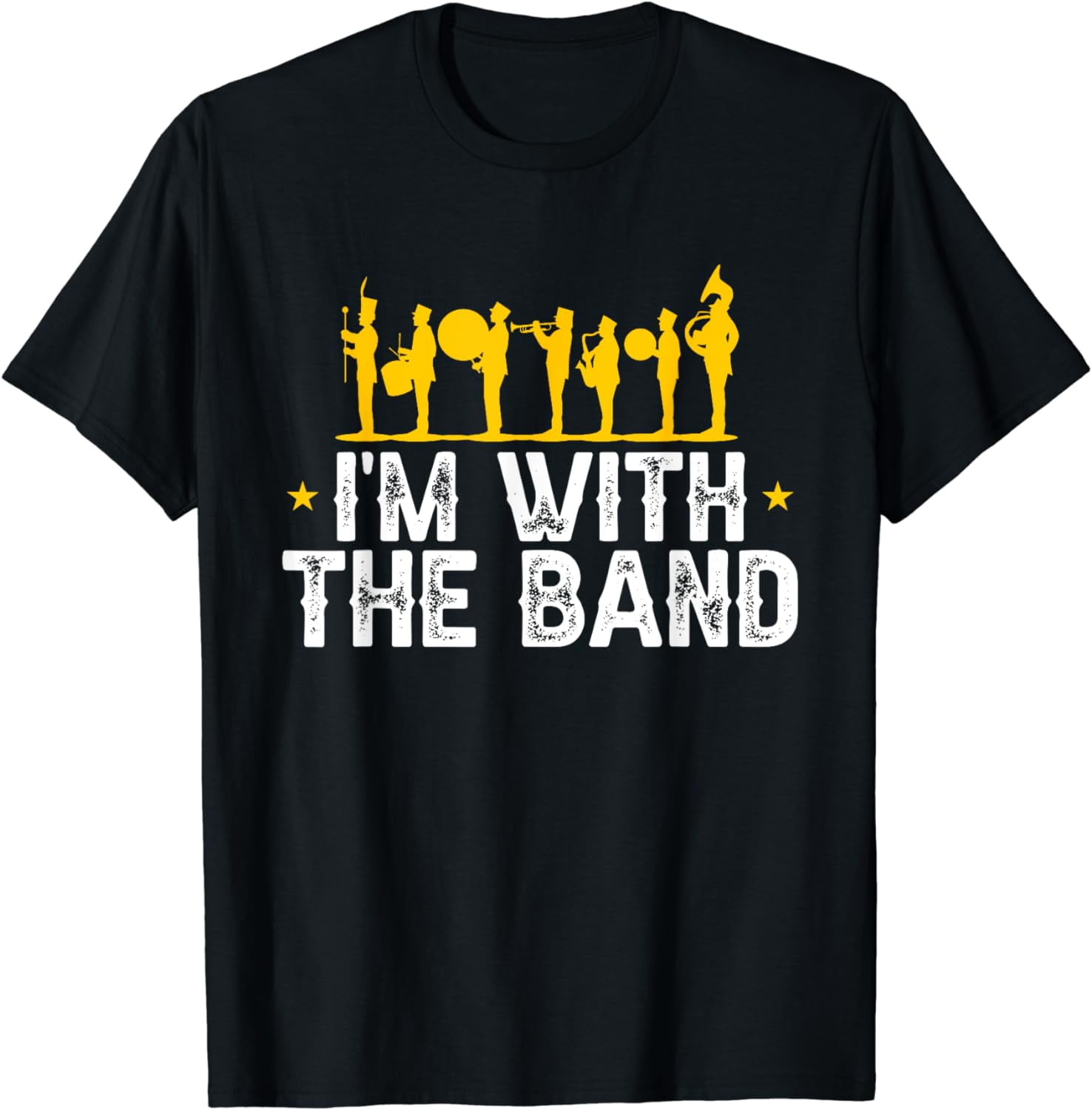 Marching Band Band Life I'M With The Band T-Shirt - Walmart.com