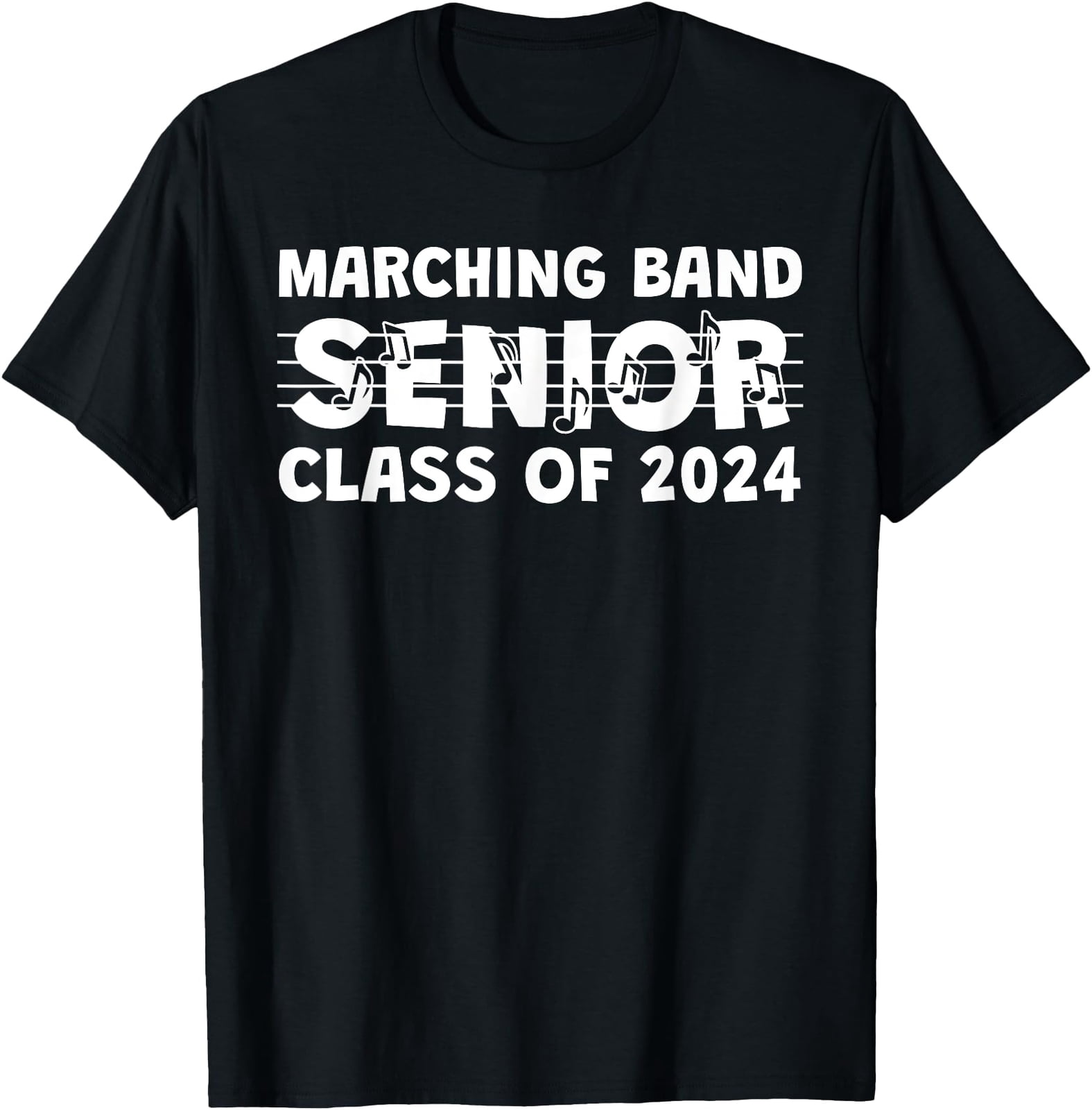 Marching Band Senior Class Of 2024 T Shirt Men - Walmart.com