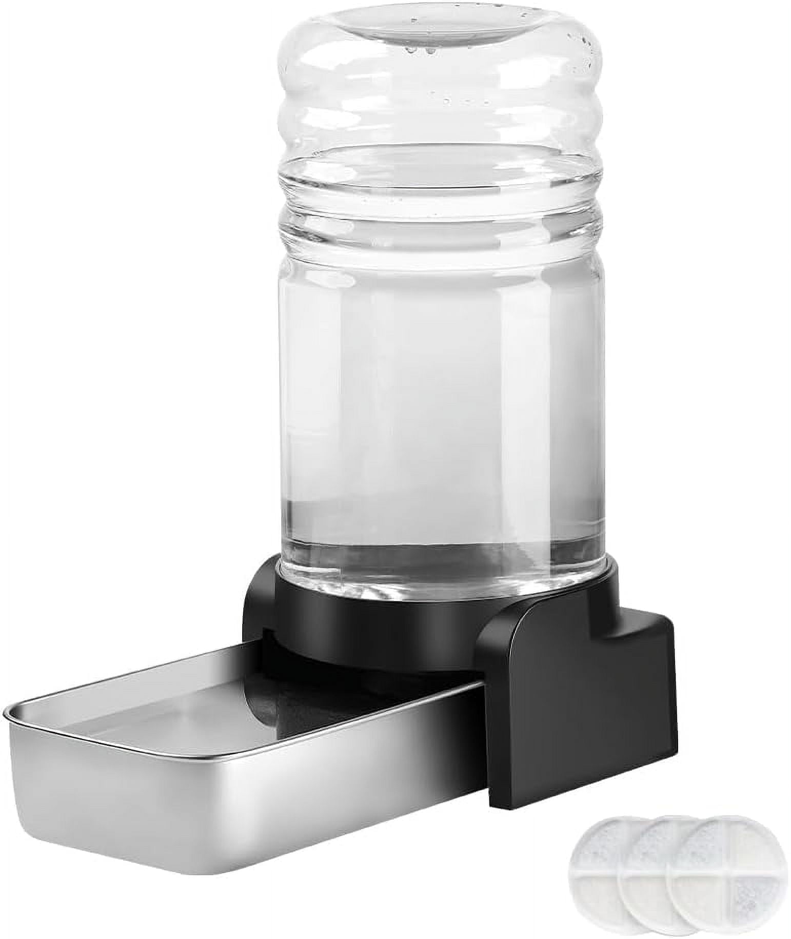 Marchul 1.5 Gallon Automatic Pet Waterer, Gravity Stainless Steel with ...