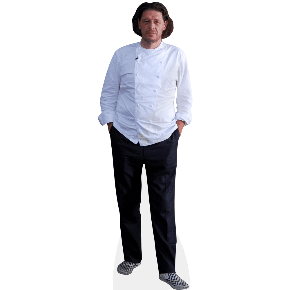Marco Pierre White (Chef) Mini Cardboard Cutout Standee - Walmart.com
