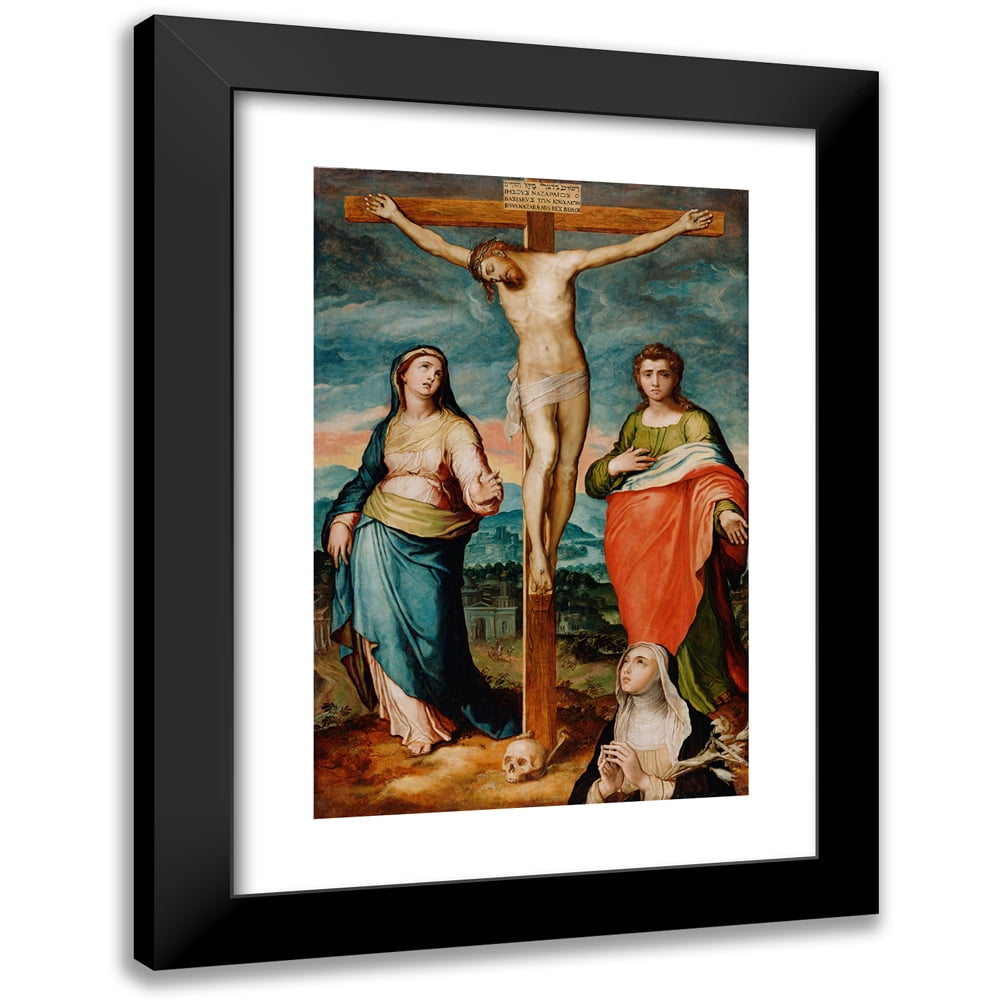 Marco Pino 11x14 Black Modern Framed Museum Art Print Titled - Christ ...