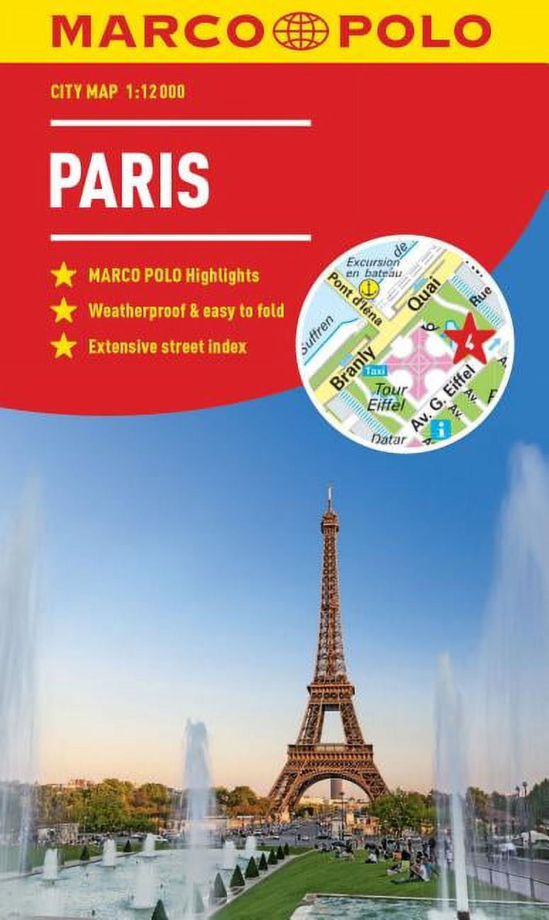 Marco Polo City Maps: Paris Marco Polo City Map (Sheet map, folded ...