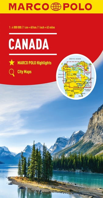 Canada Marco Polo Map - Walmart.com
