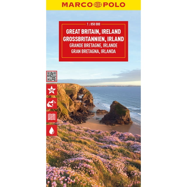 Marco Polo Maps: Great Britain & Ireland Marco Polo Map (Sheet map ...