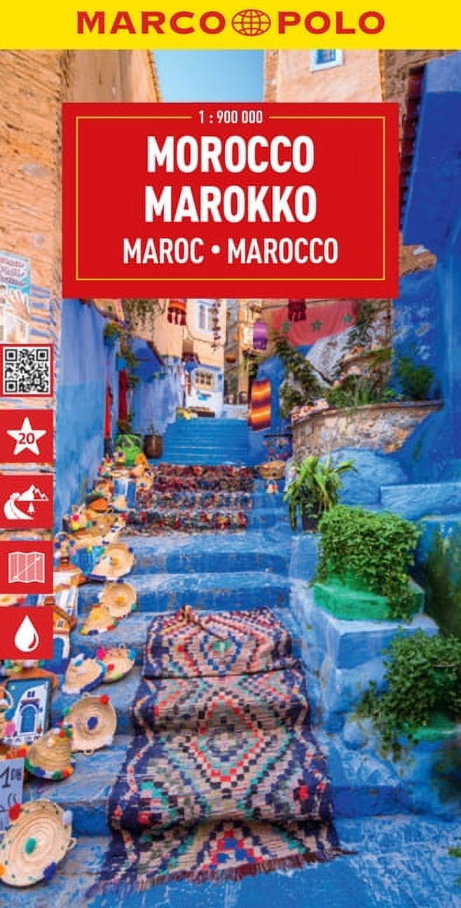 Marco Polo Maps Morocco - Walmart.com