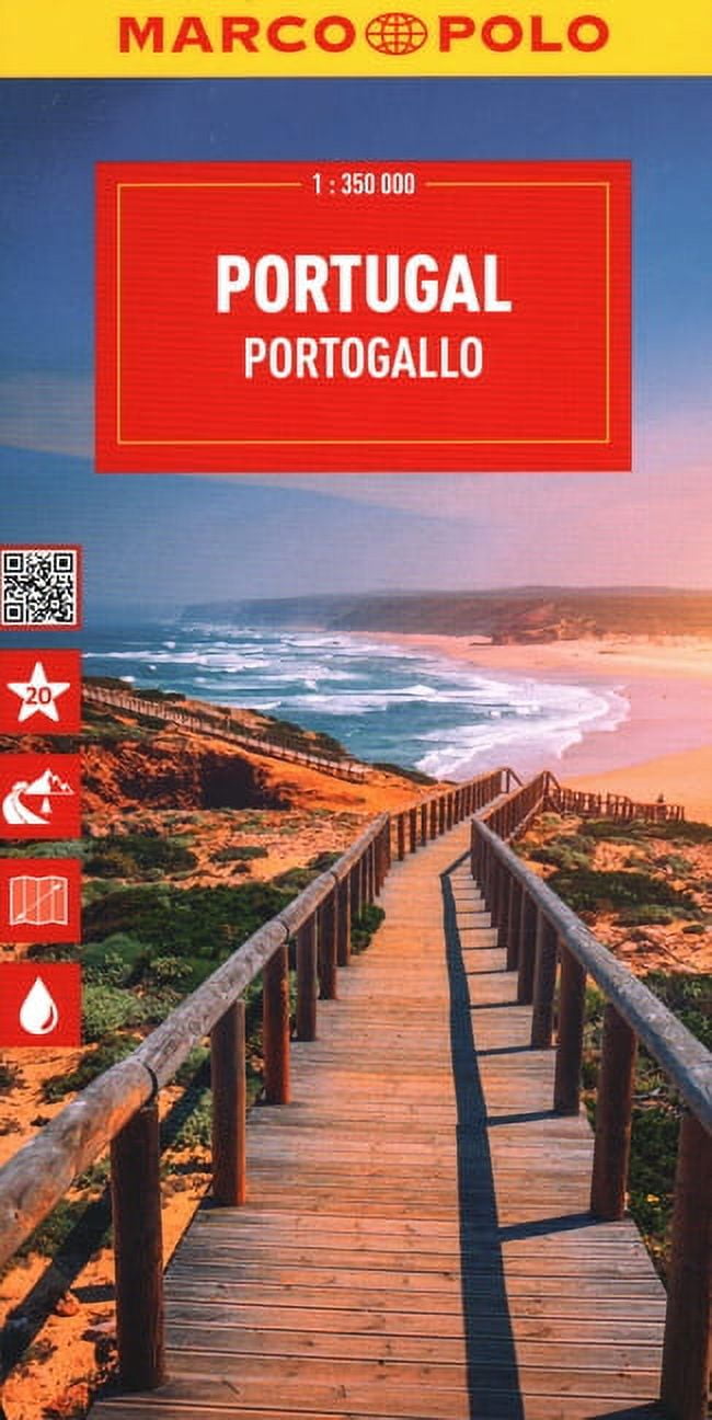 Marco Polo Maps Portugal Marco Polo Map, (Paperback) - Walmart.com