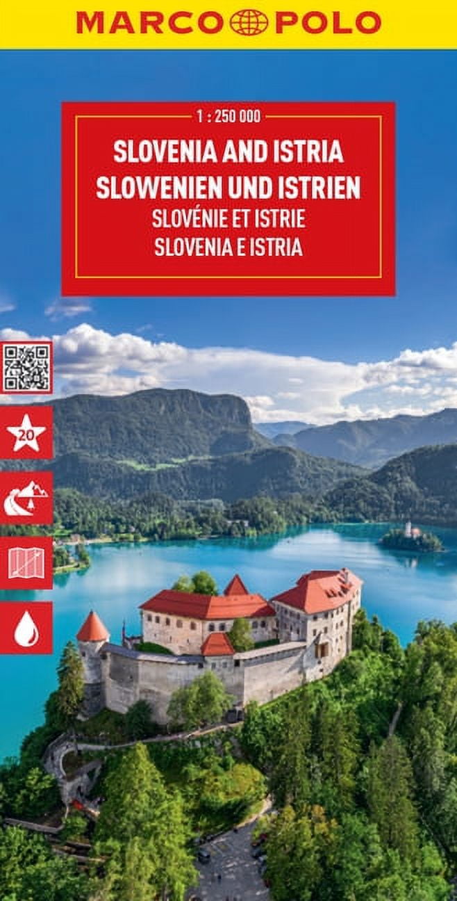 Marco Polo Maps: Slovenia and Istria Marco Polo Map (Sheet map, folded) - Walmart.com