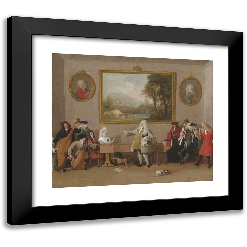 Marco Ricci 17x15 Black Modern Framed Museum Art Print Titled - An ...