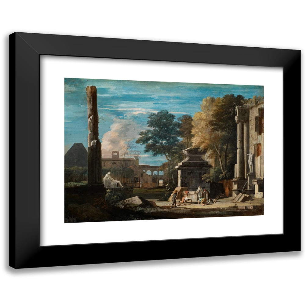 Marco Ricci 24x18 Black Modern Framed Museum Art Print Titled ...
