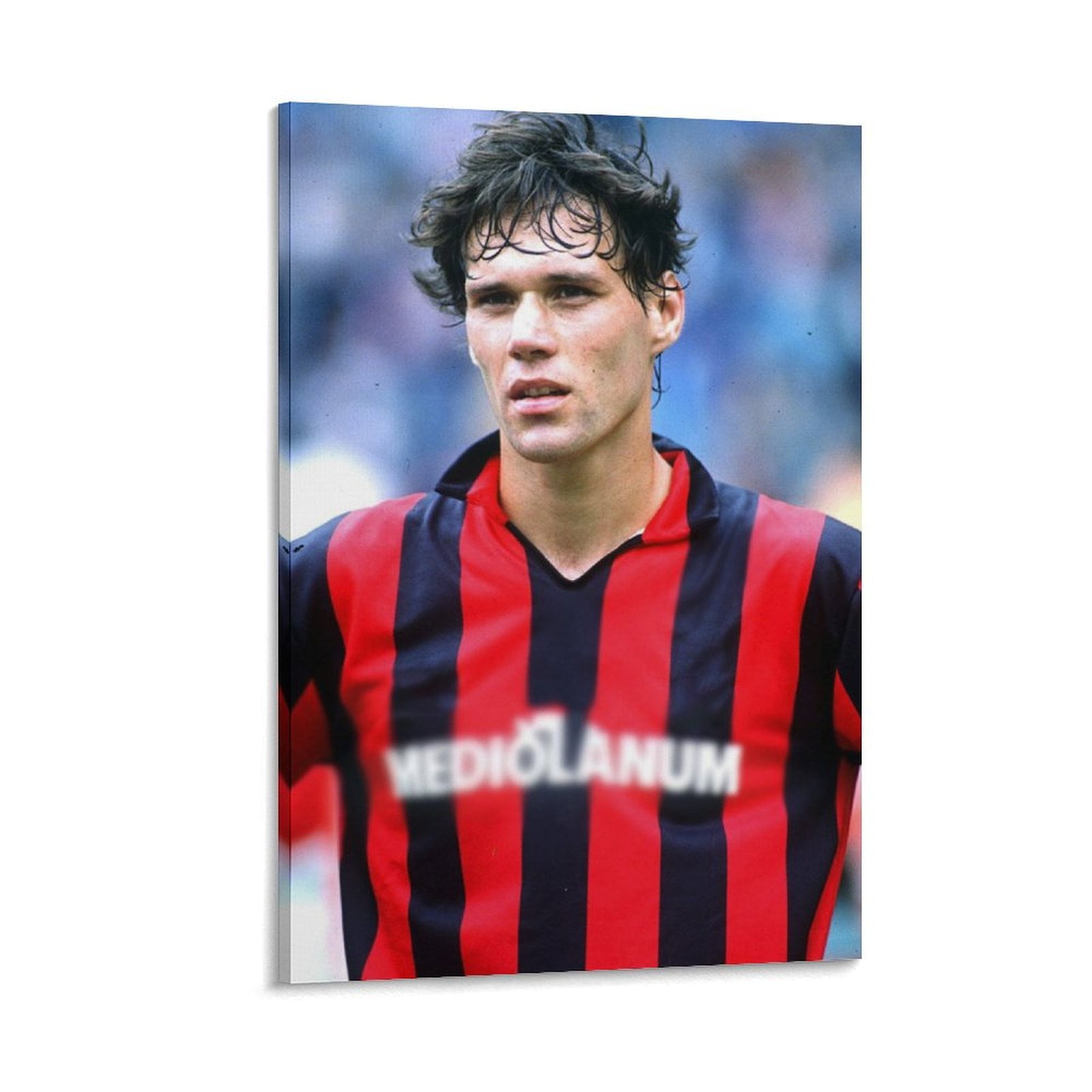 Marco Van Basten Poster Football Athlete Posters Wall Art Painting ...