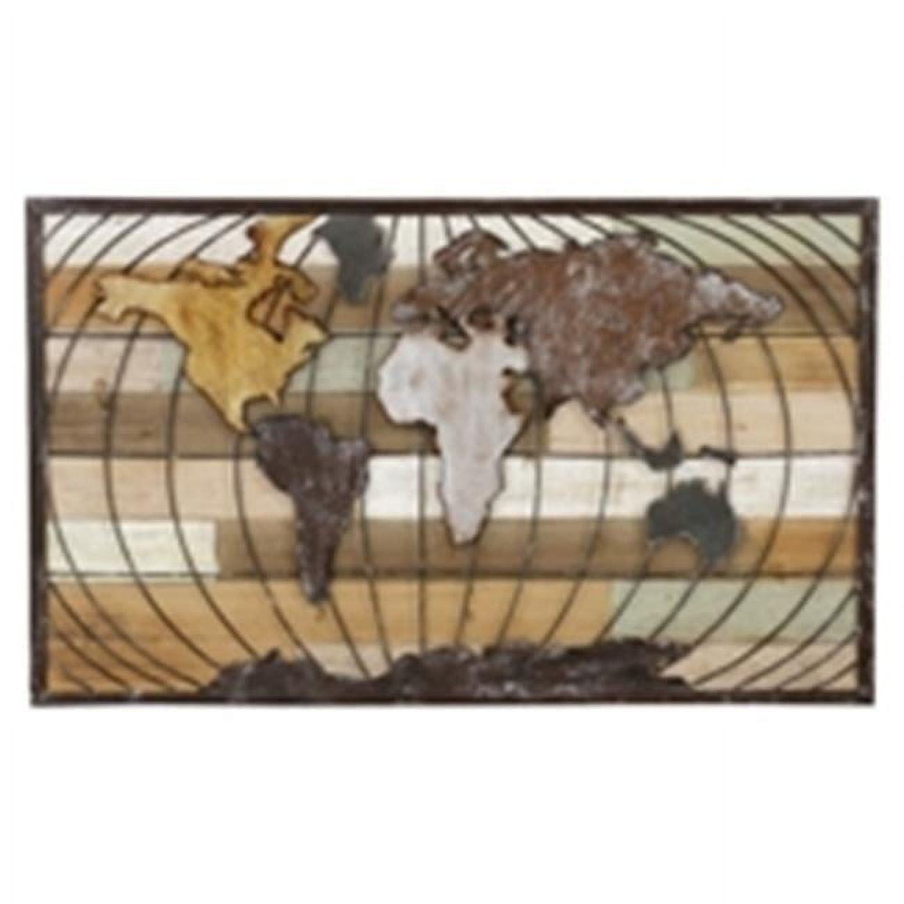 Marco World Map Wall Decor - Walmart.com