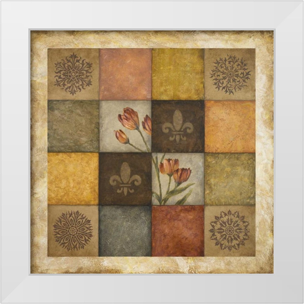 Marcon, Michael 12x12 White Modern Wood Framed Museum Art Print Titled ...