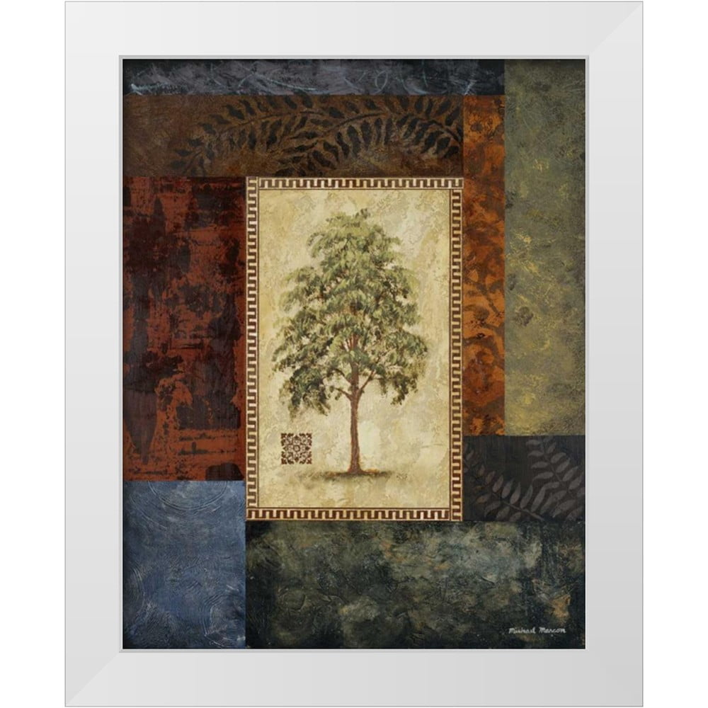 Marcon, Michael 12x14 White Modern Wood Framed Museum Art Print Titled ...