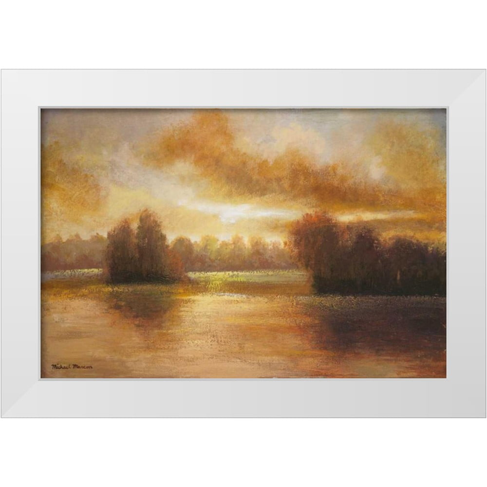 Marcon, Michael 14x11 White Modern Wood Framed Museum Art Print Titled ...