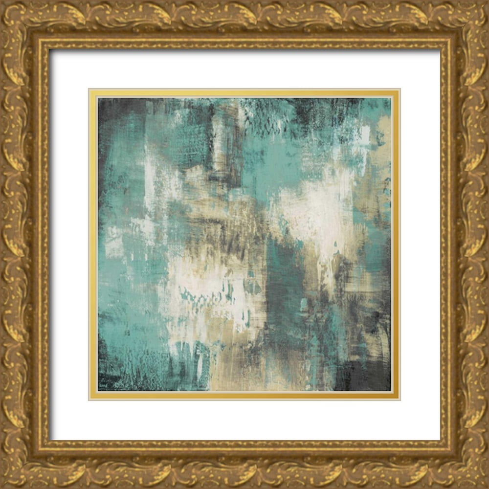 Marcon, Michael 15x15 Gold Ornate Wood Framed with Double Matting ...