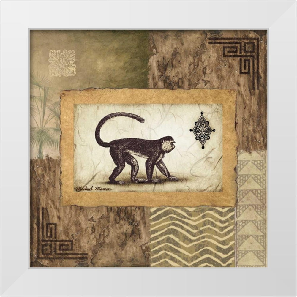 Marcon, Michael 15x15 White Modern Wood Framed Museum Art Print Titled ...