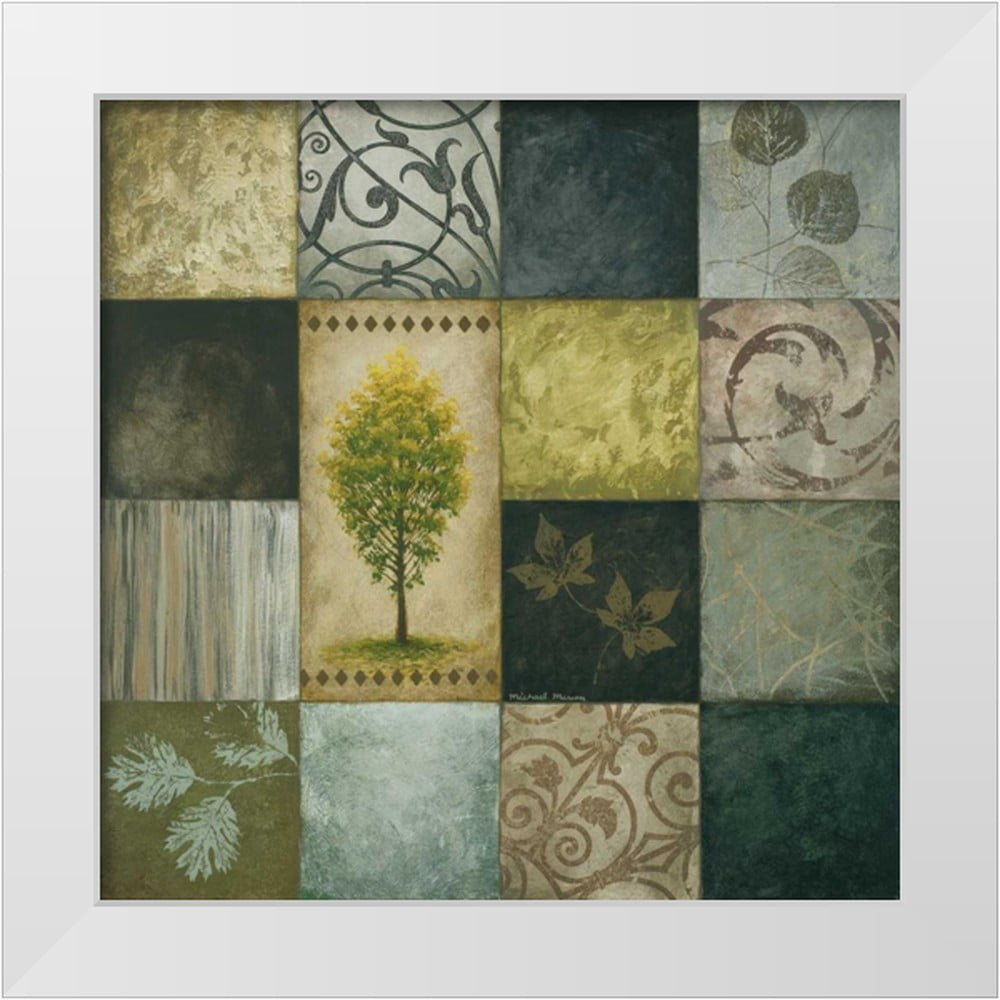 Marcon, Michael 15x15 White Modern Wood Framed Museum Art Print Titled ...