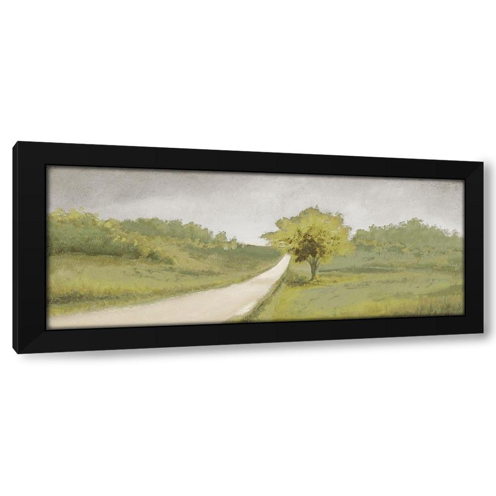 Michael Marcon 18x10 Black Modern Wood Framed Wall Art Titled - A Place ...