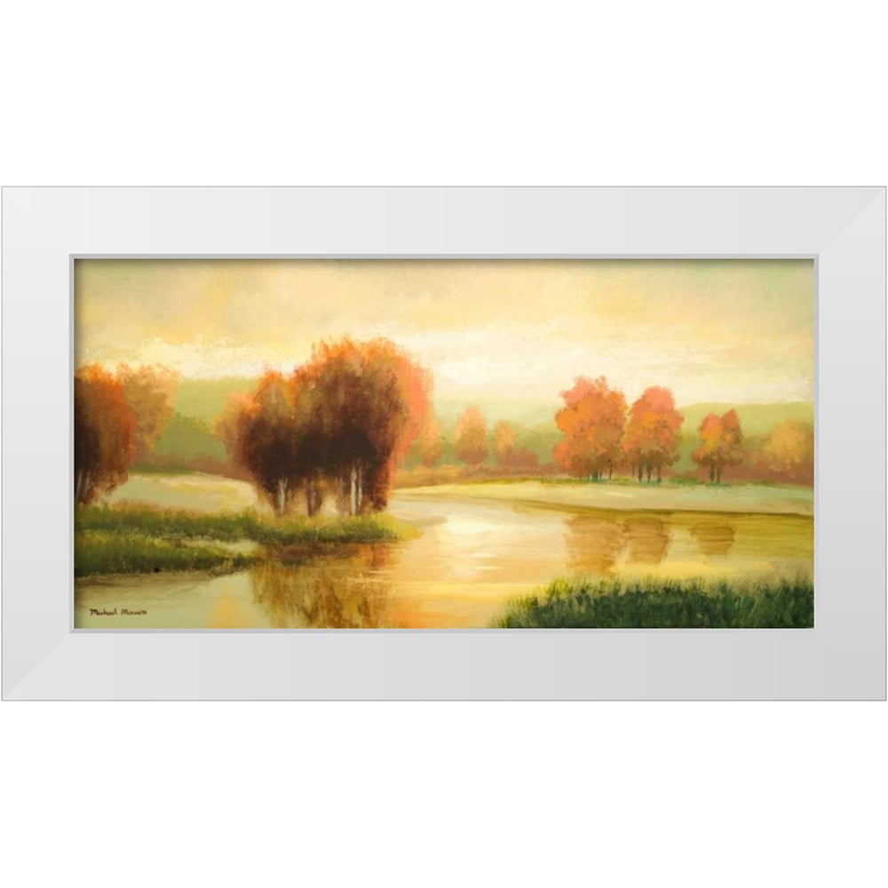 Marcon, Michael 18x11 White Modern Wood Framed Museum Art Print Titled ...