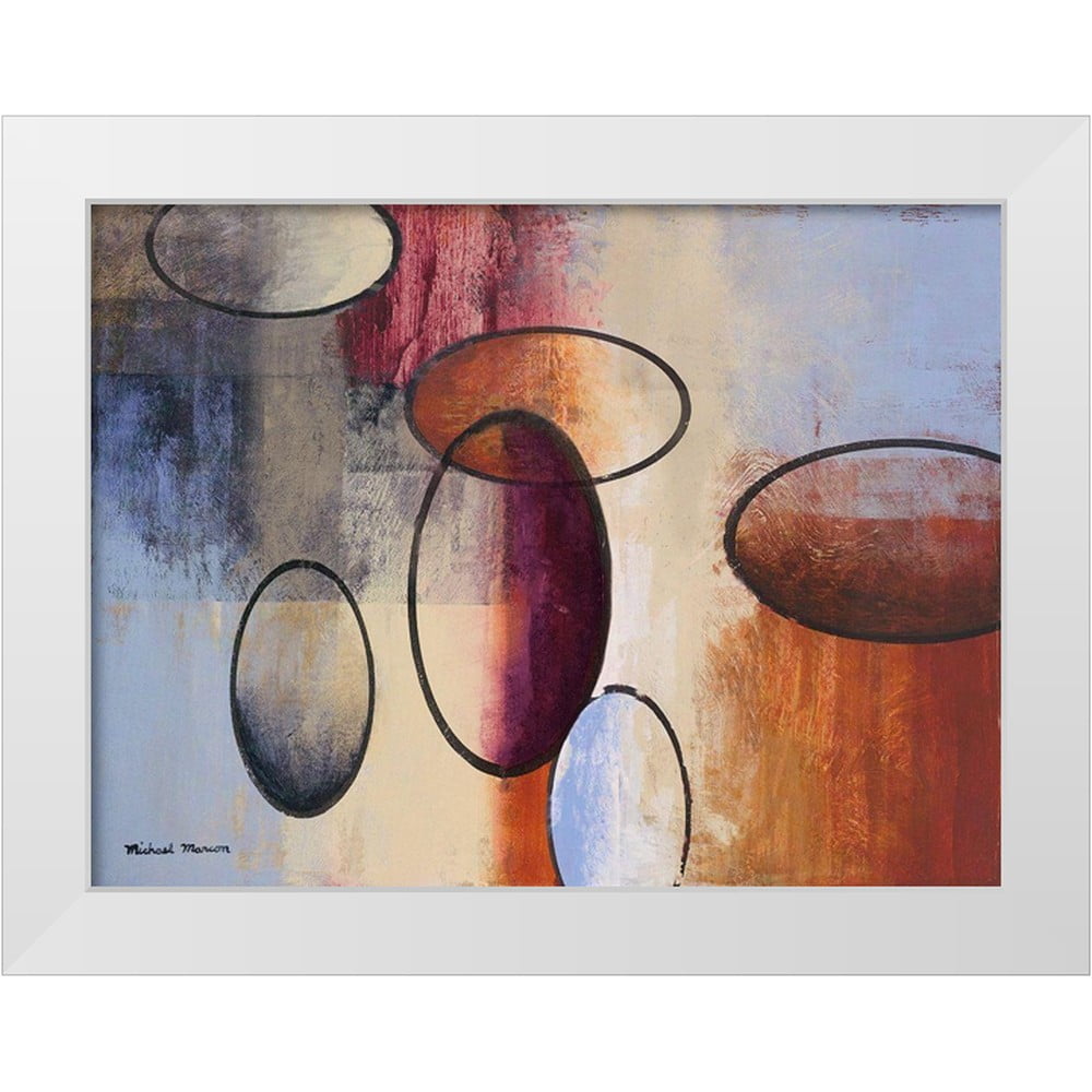 Marcon, Michael 18x15 White Modern Wood Framed Museum Art Print Titled ...