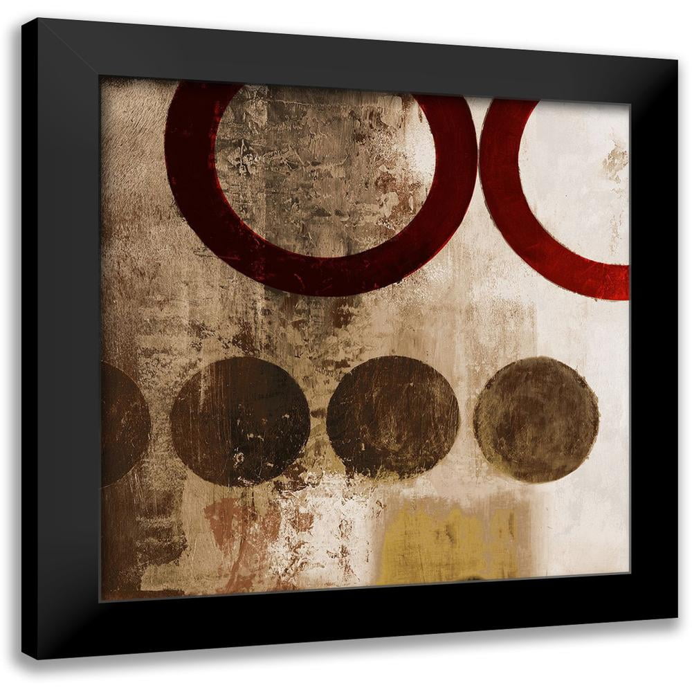 Marcon, Michael 20x20 Black Modern Framed Museum Art Print Titled - Red ...