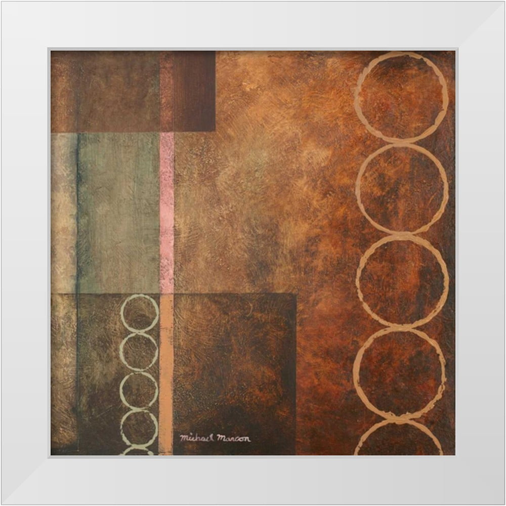 Marcon, Michael 20x20 White Modern Wood Framed Museum Art Print Titled ...