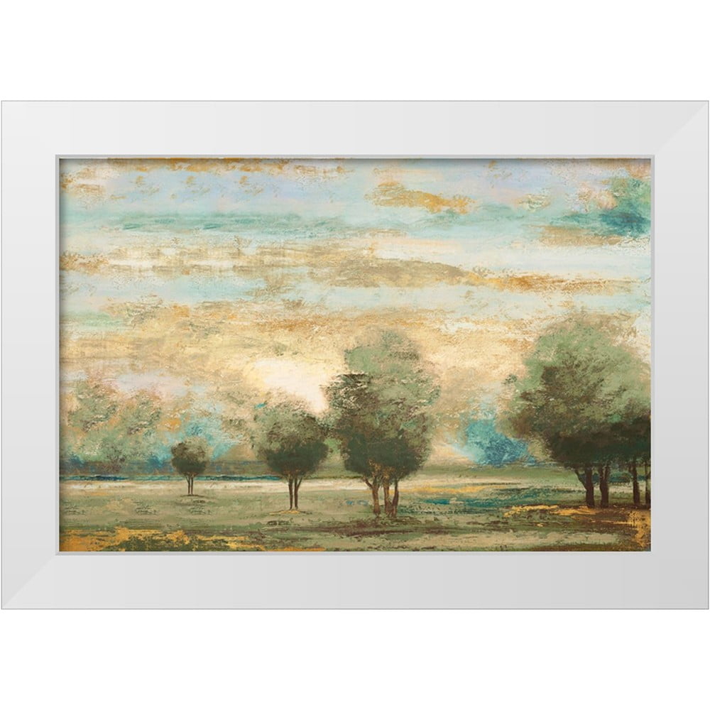 Marcon, Michael 24x17 White Modern Wood Framed Museum Art Print Titled ...