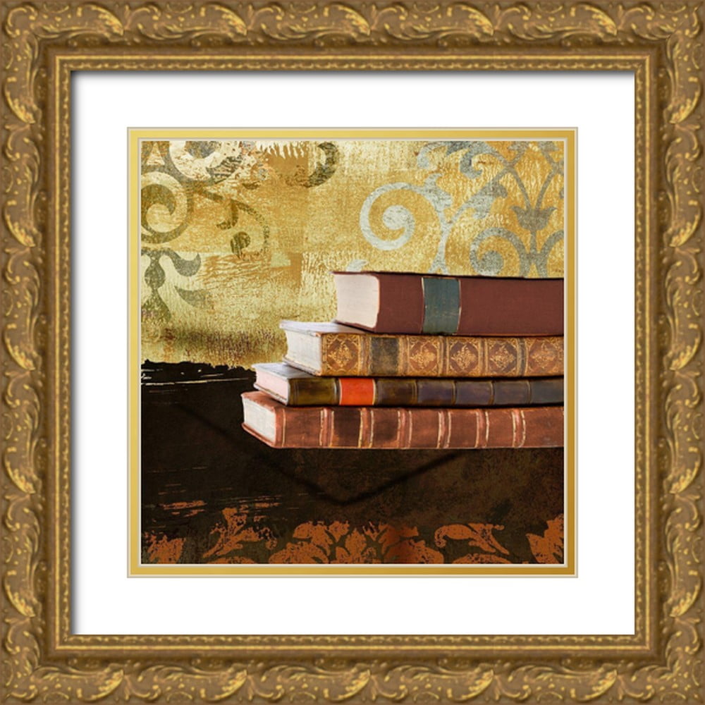 Marcon, Michael 26x26 Gold Ornate Wood Framed with Double Matting ...