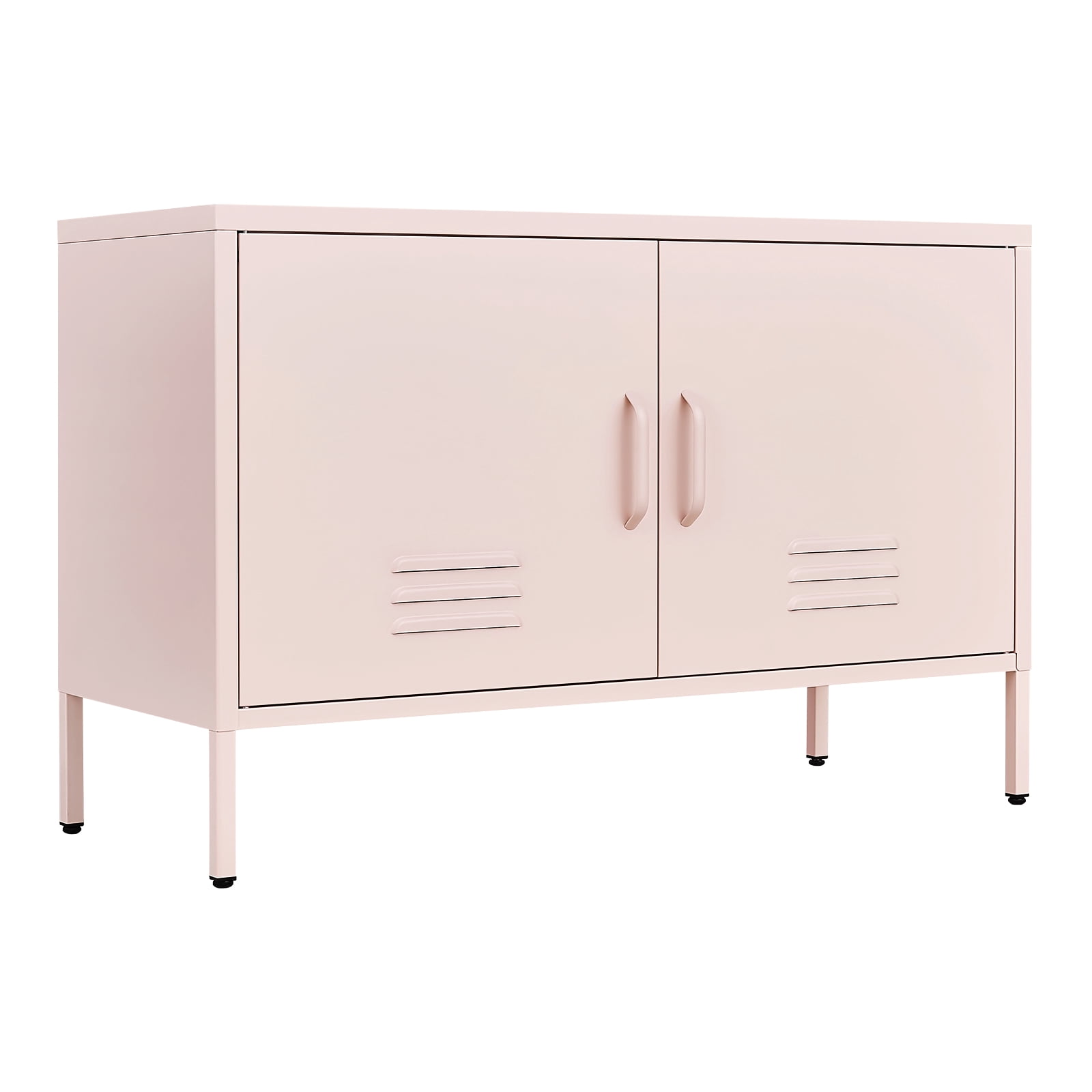 Marcree Metal Storage Cabinet,TV Stand Locker Cabinet,Wide Metal Accent ...