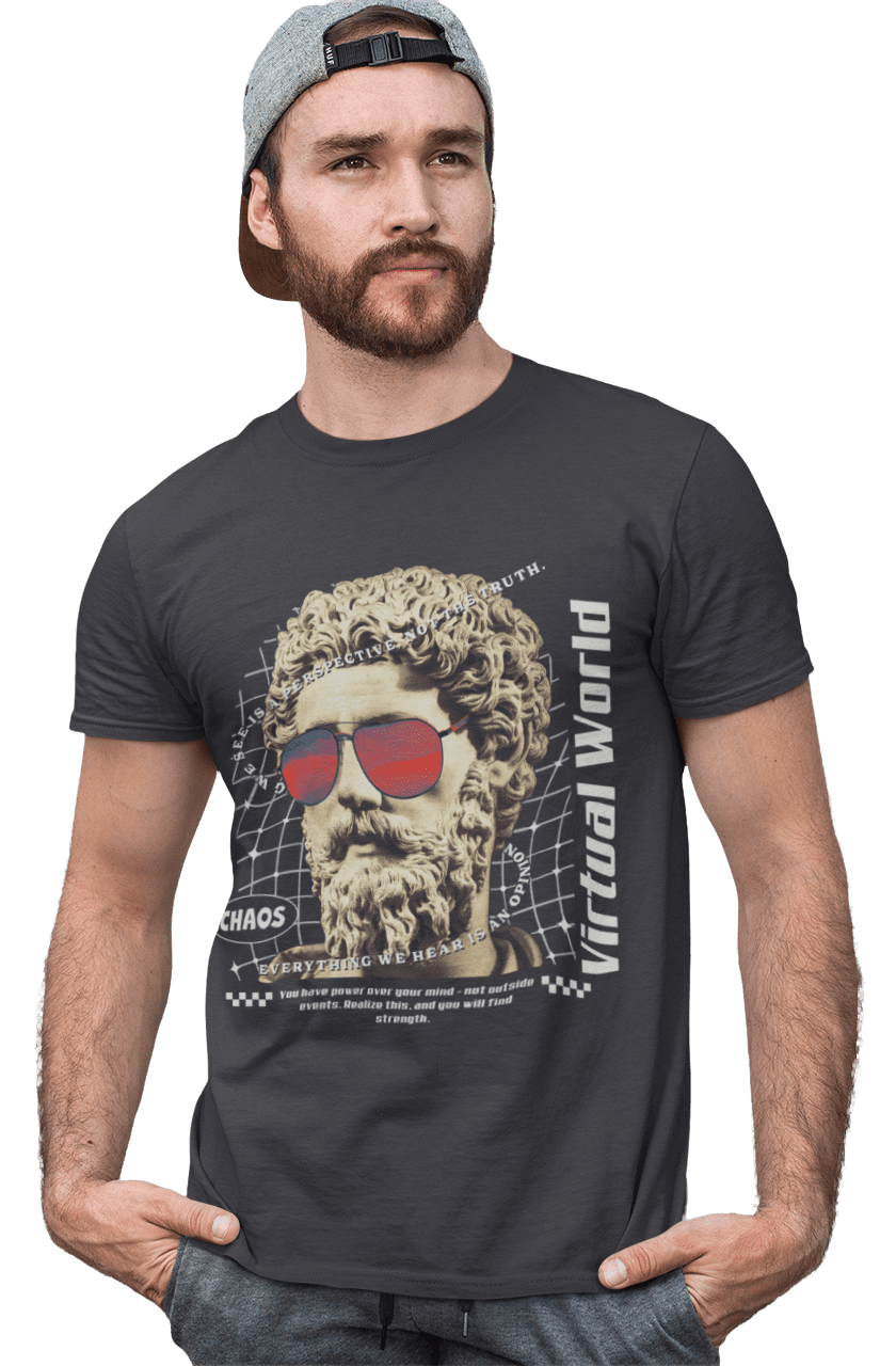 Marcus Aurelius Greek Unisex Jersey Short Sleeve Tee - Walmart.com