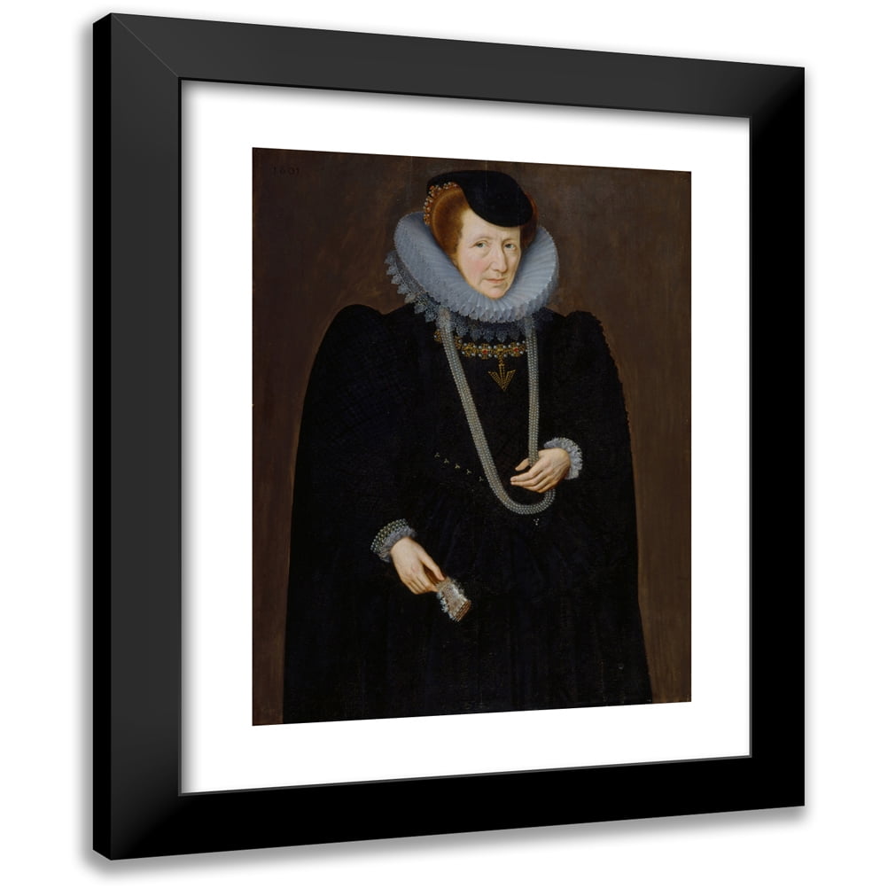 Marcus Gheeraerts the Younger 11x14 Black Modern Framed Museum Art ...